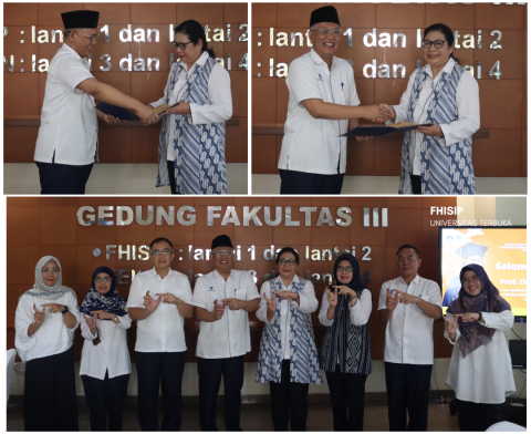Wakil Rektor II UT Serahkan SK Guru Besar kepada Prof. Dr. Susanti, M ...