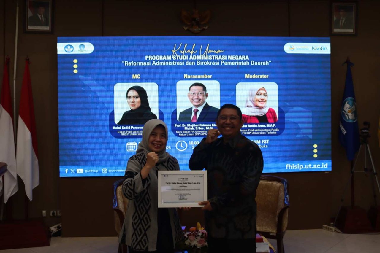 FHISIP Universitas Terbuka Selenggarakan Kuliah Umum Bahas Reformasi ...